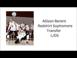 Allison Berent's Women's Volleyball Recruiting Profile