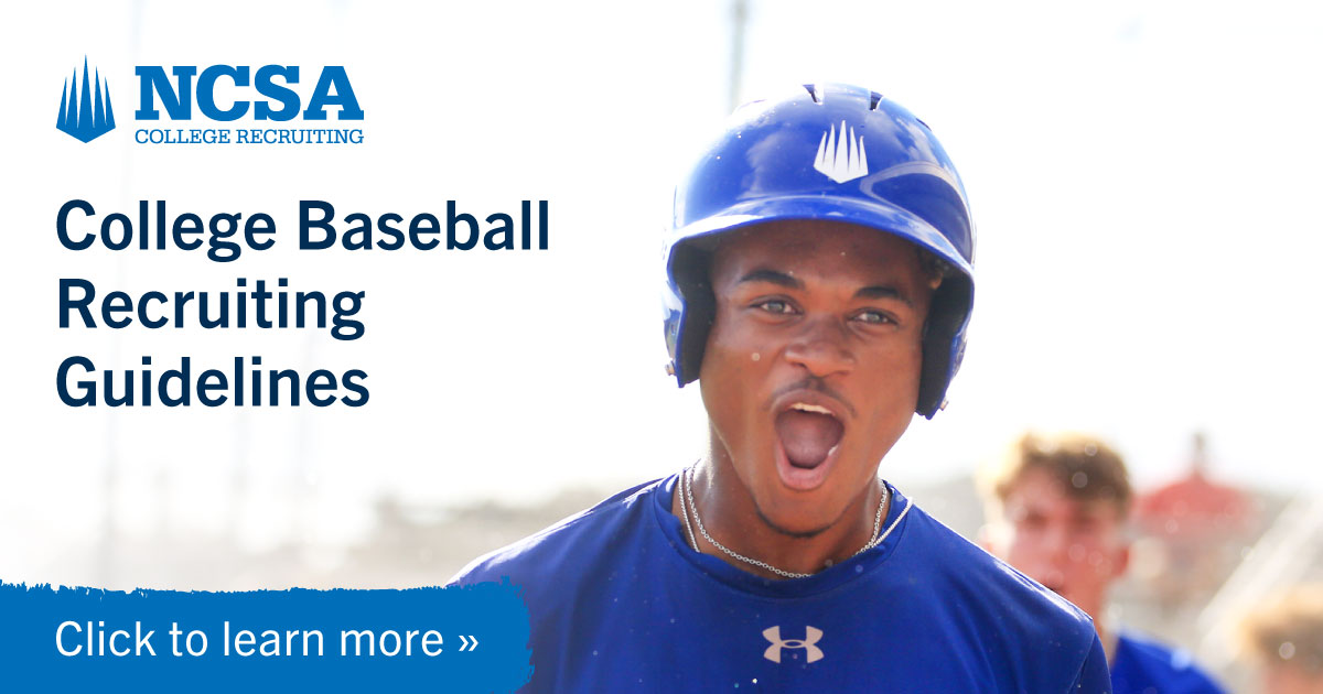 College Baseball Recruiting Guidelines and Measurables