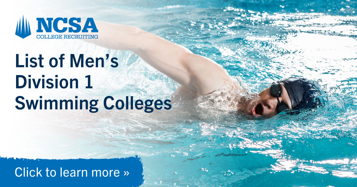 Complete List Of Division 1 Colleges With Men s Swim Teams