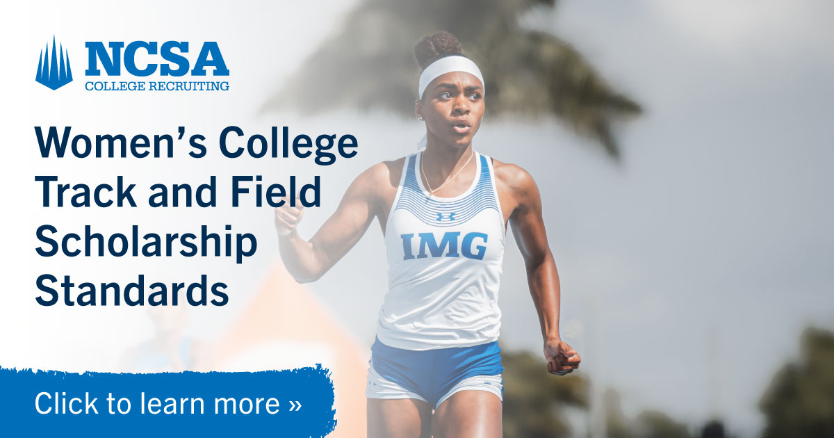 Womens College Track And Field Scholarship Standards