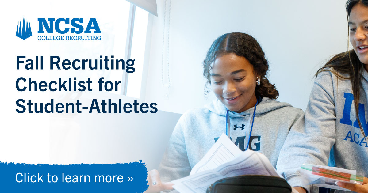 Fall Recruiting Checklist for High School Student-Athletes