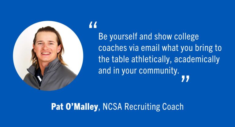 How to Email College Coaches | Sample Emails