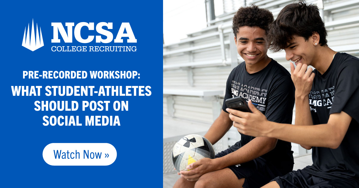 Student-Athletes: What You Should Post on Social Media